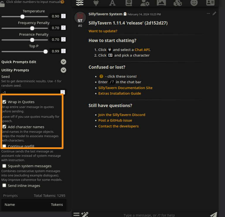 Using Infermatic.ai API with SillyTavern - Infermatic