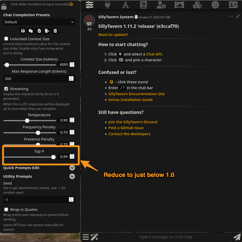 Using Infermatic.ai API with SillyTavern - Infermatic